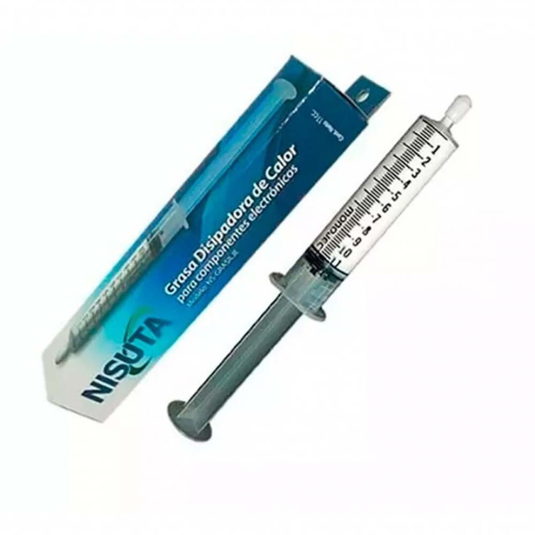 GRASA SIL METALICA JERINGA 5CC NISUTA NSGRASILJE5M | Olanet