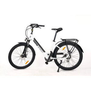 Bicicleta El ctrica Momo Design Verona 26 250W Blanco - MD-E26TL-K | Olanet