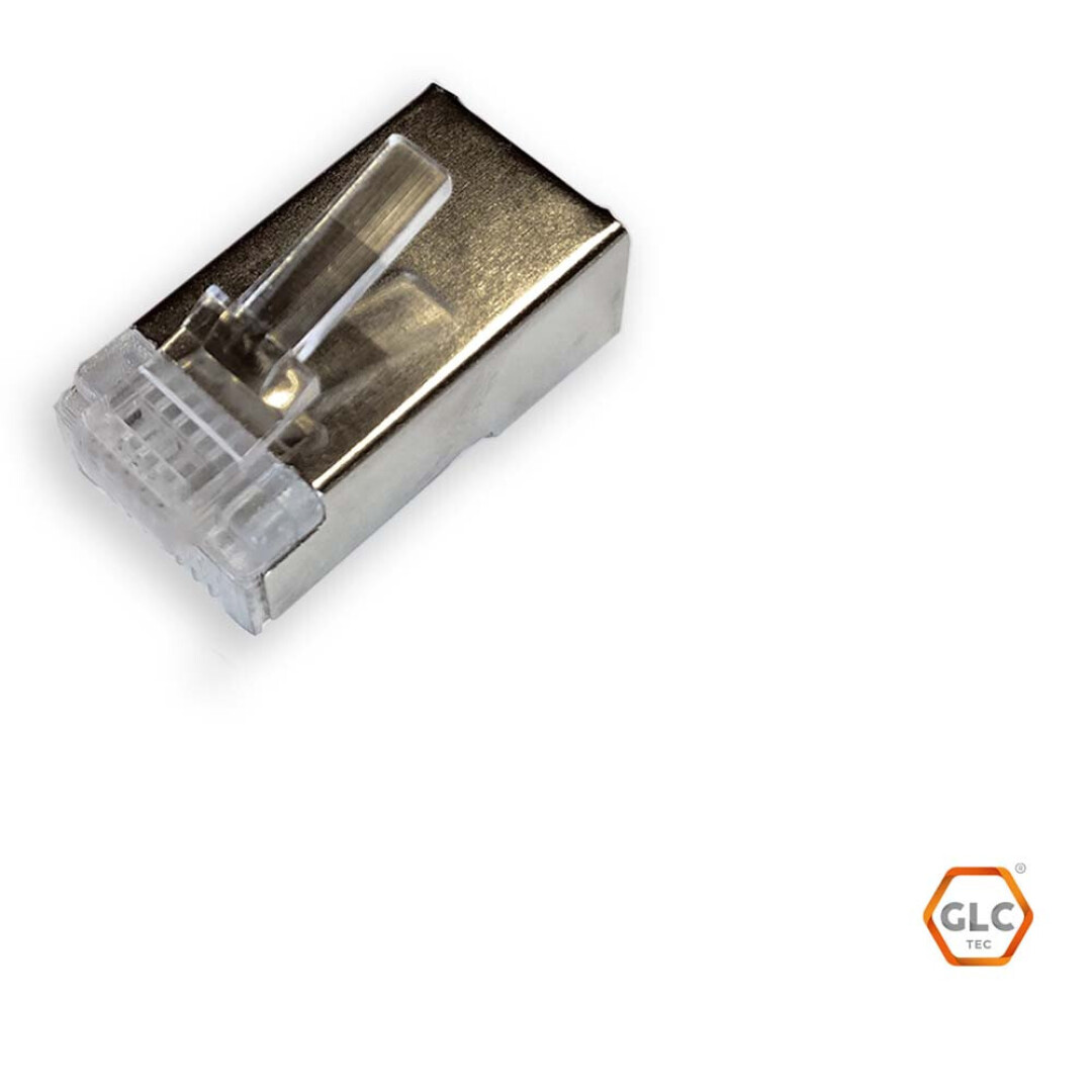 Ficha RJ45 GLC Cat 5E Blindado - NT-2001-RJ45B | Olanet